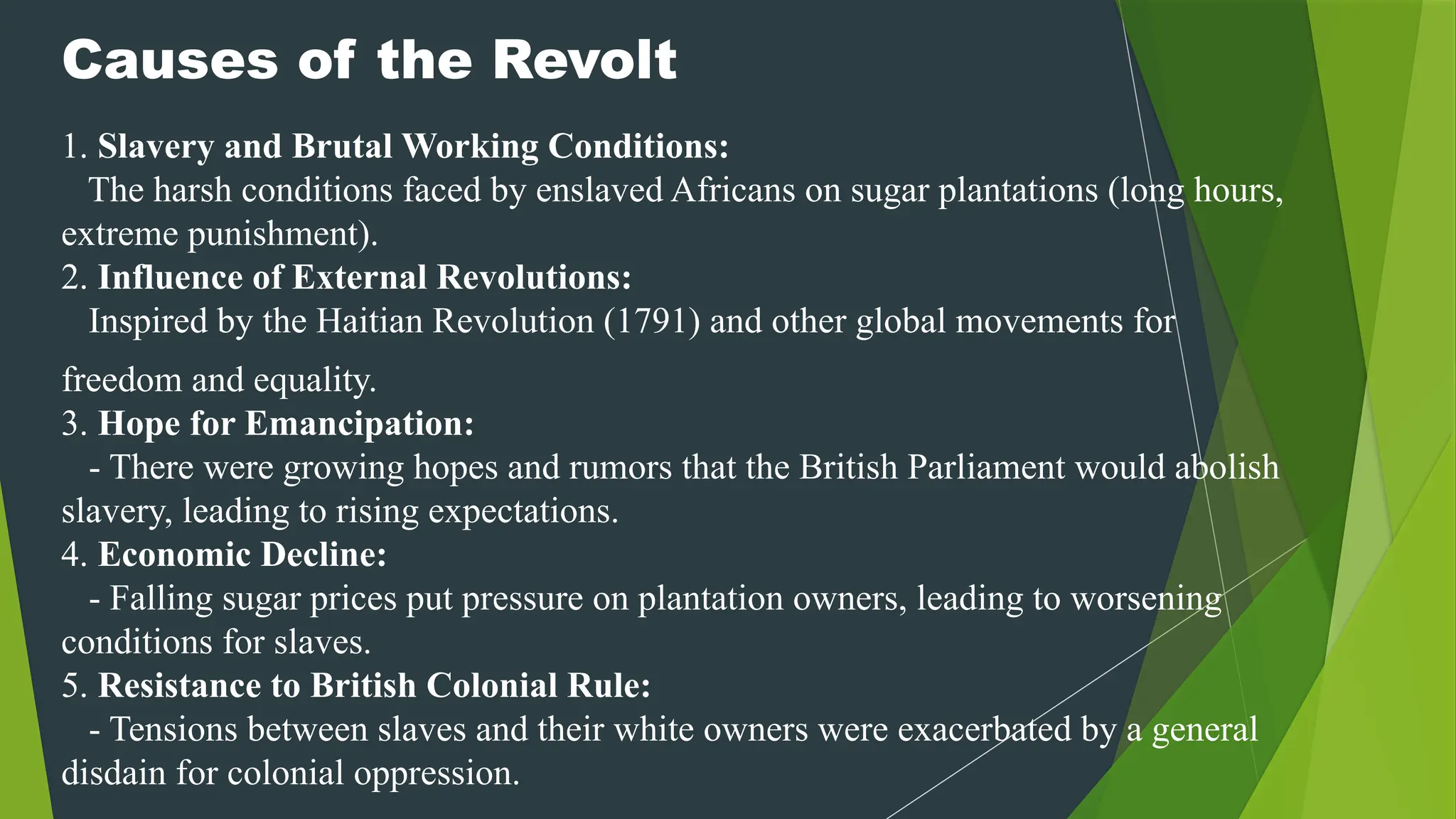 The 19th Century Barbados Revolteeeeeeptx | PPTX