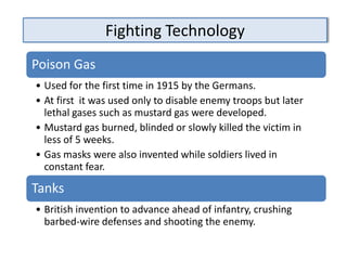 The 1st World War | PPTX