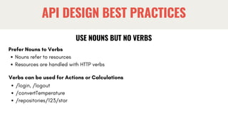 Best Practices for API Design to Keep Your App Secure, Scalable & Efficient | PDF