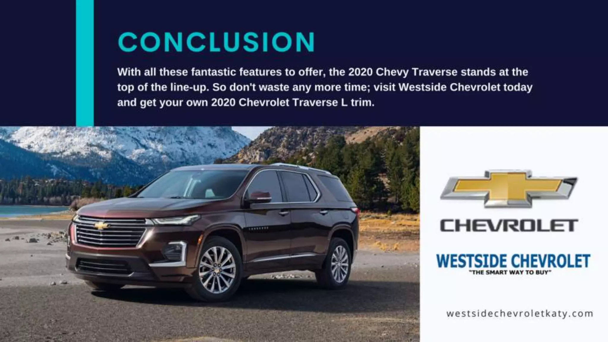 The 2020 Chevrolet Traverse L Trim Is Rocking The Market | PPTX