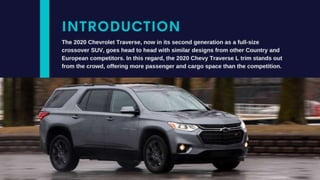 The 2020 Chevrolet Traverse L Trim Is Rocking The Market | PPTX ...