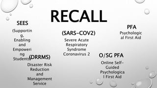 The 2020 Online and Self-Guided PFA Modules.pptx