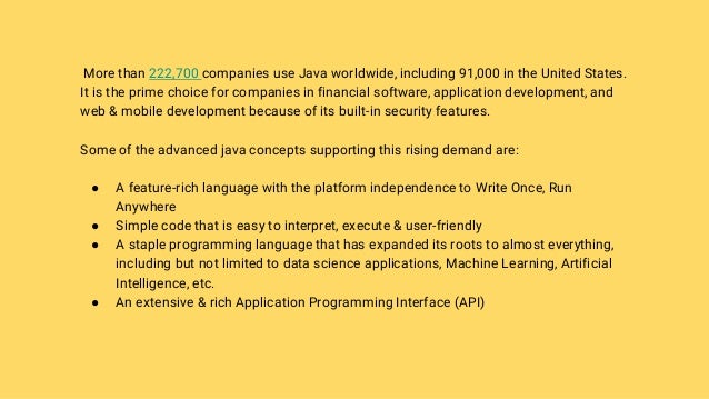 The 2022 Complete Guide On Java Product Development Phases Advanced Java Techniques