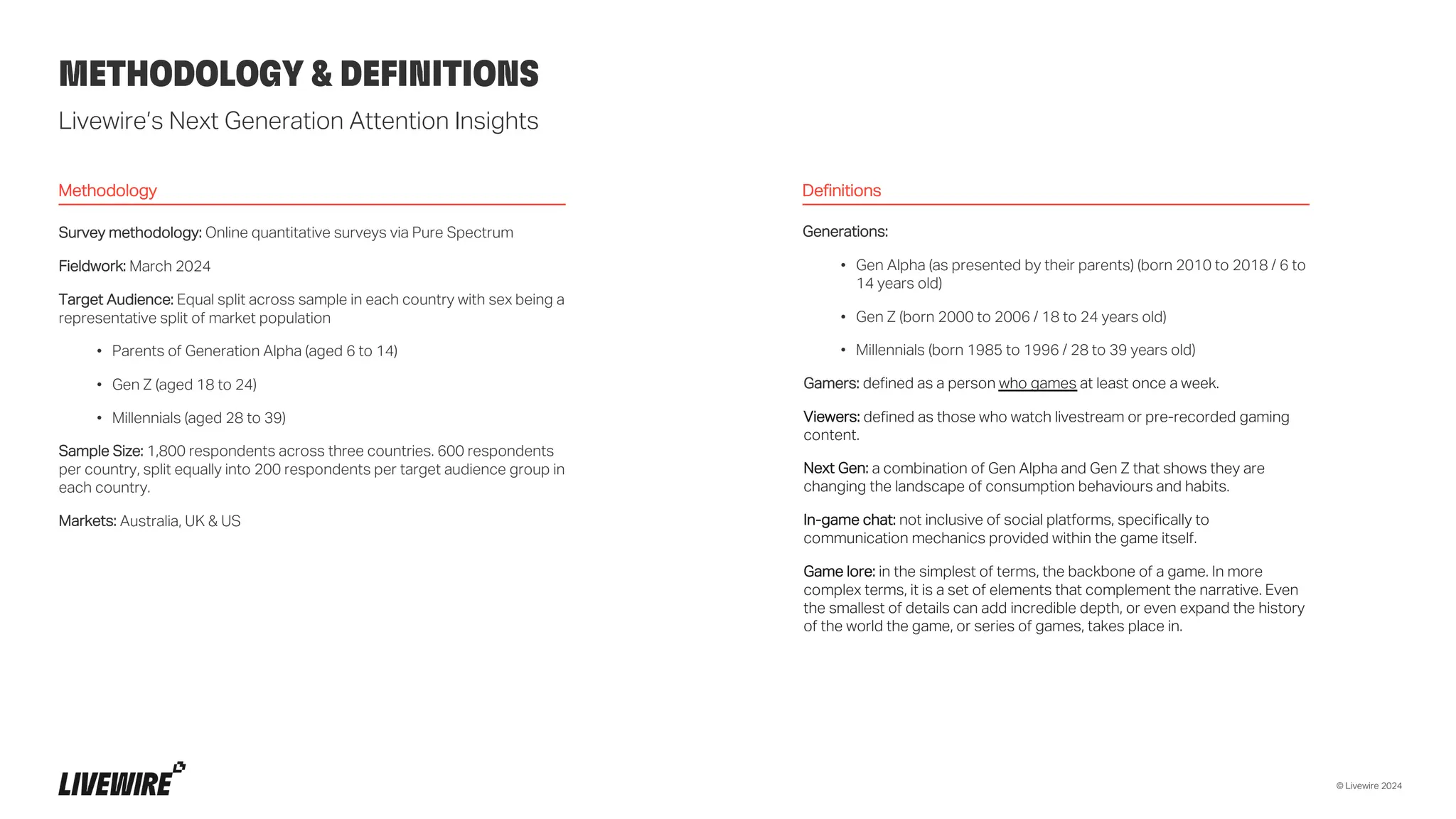 The 2024 Next Gen Attention Study - www.livewire.group | PDF