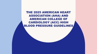 the 2025 American Heart Association (AHA).pptx