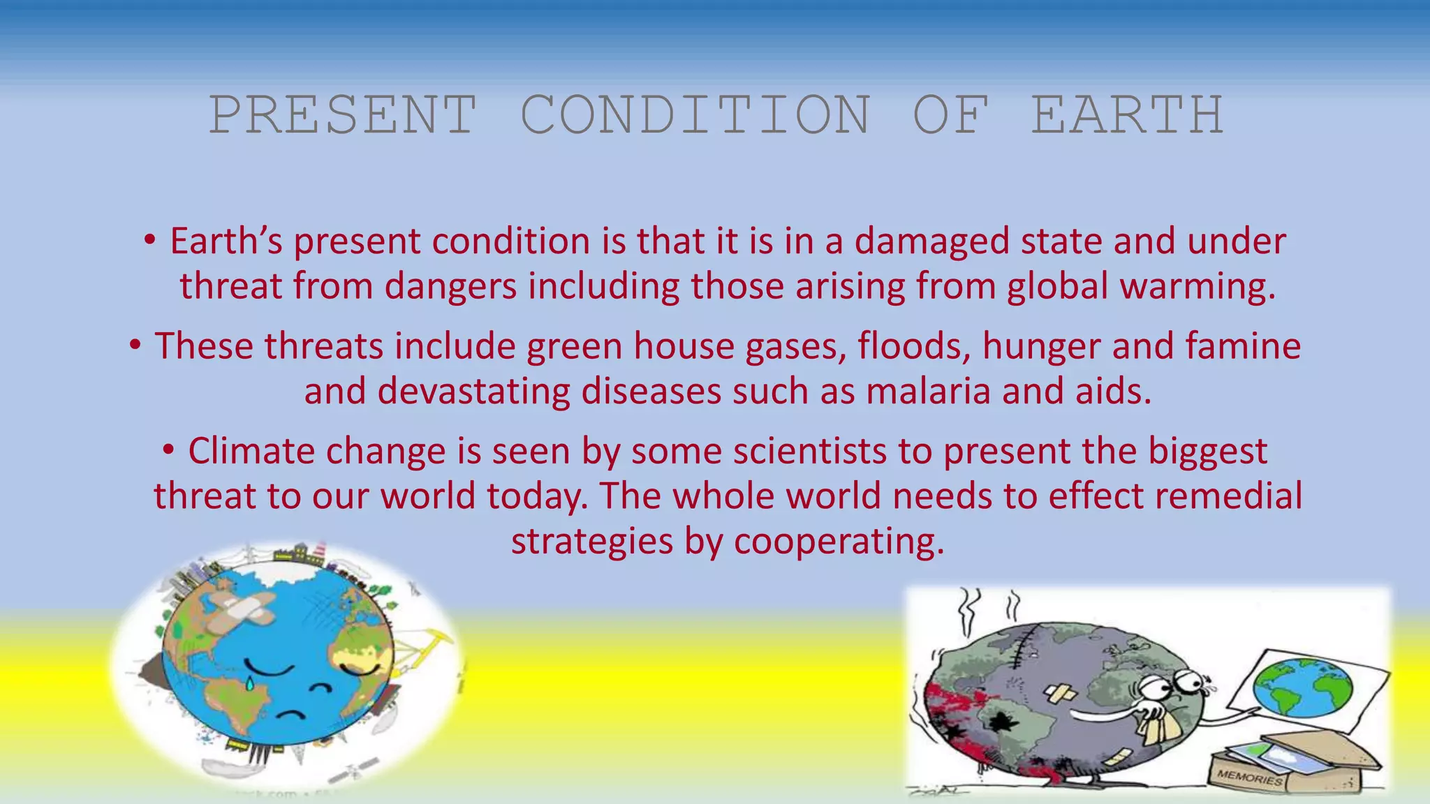 The Ailing Planet | PPTX