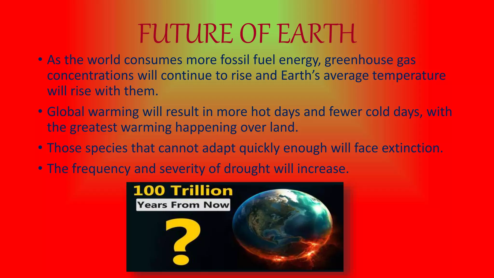 The Ailing Planet | PPTX