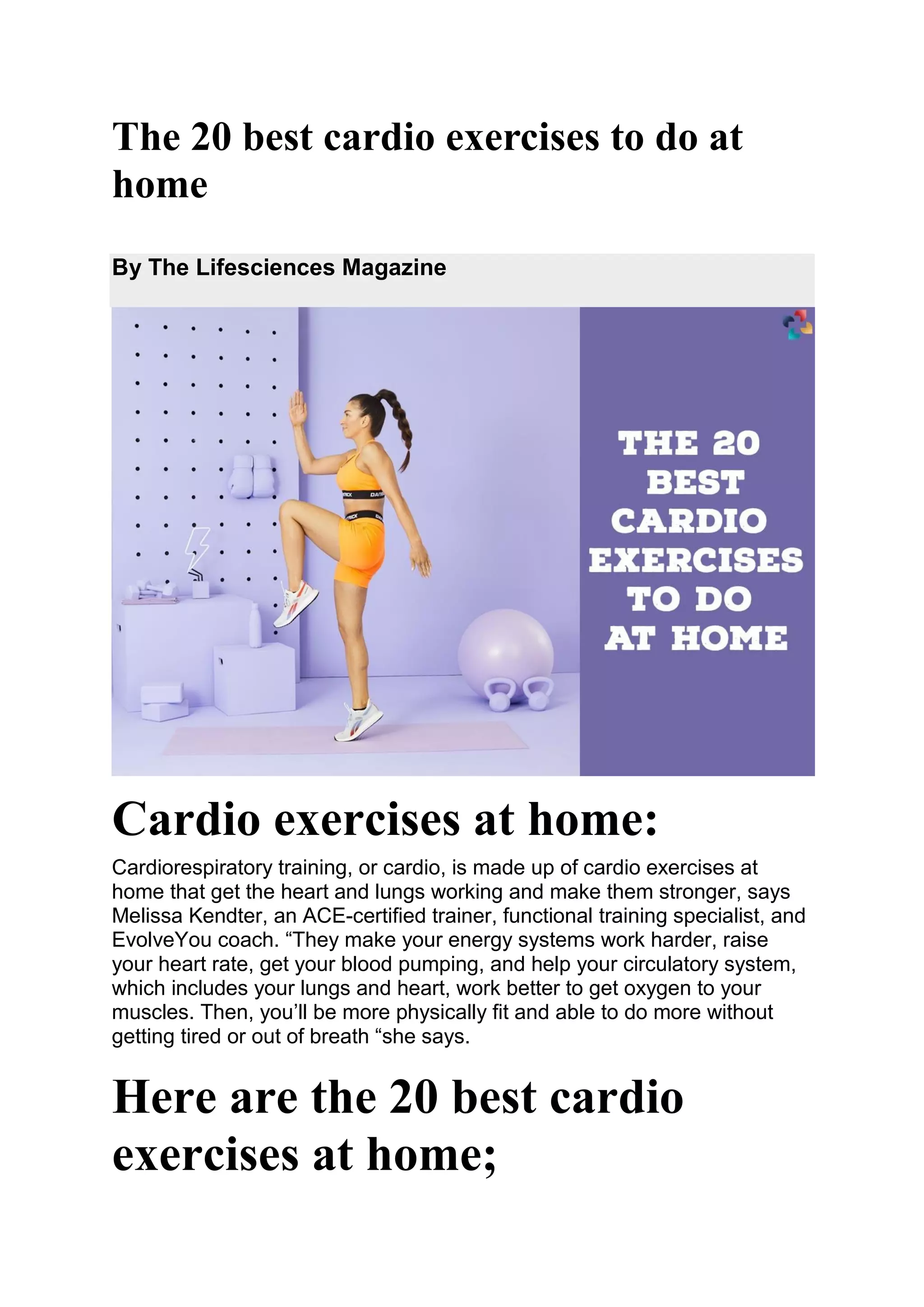 The 20 best cardio exercises to do at home.pdf