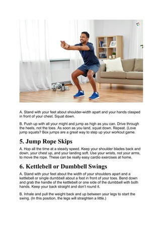 The 20 best cardio exercises to do at home.pdf | Foot Health | Diseases ...
