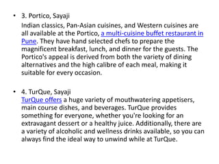 The 20 Best Restaurants in Pune.pptx
