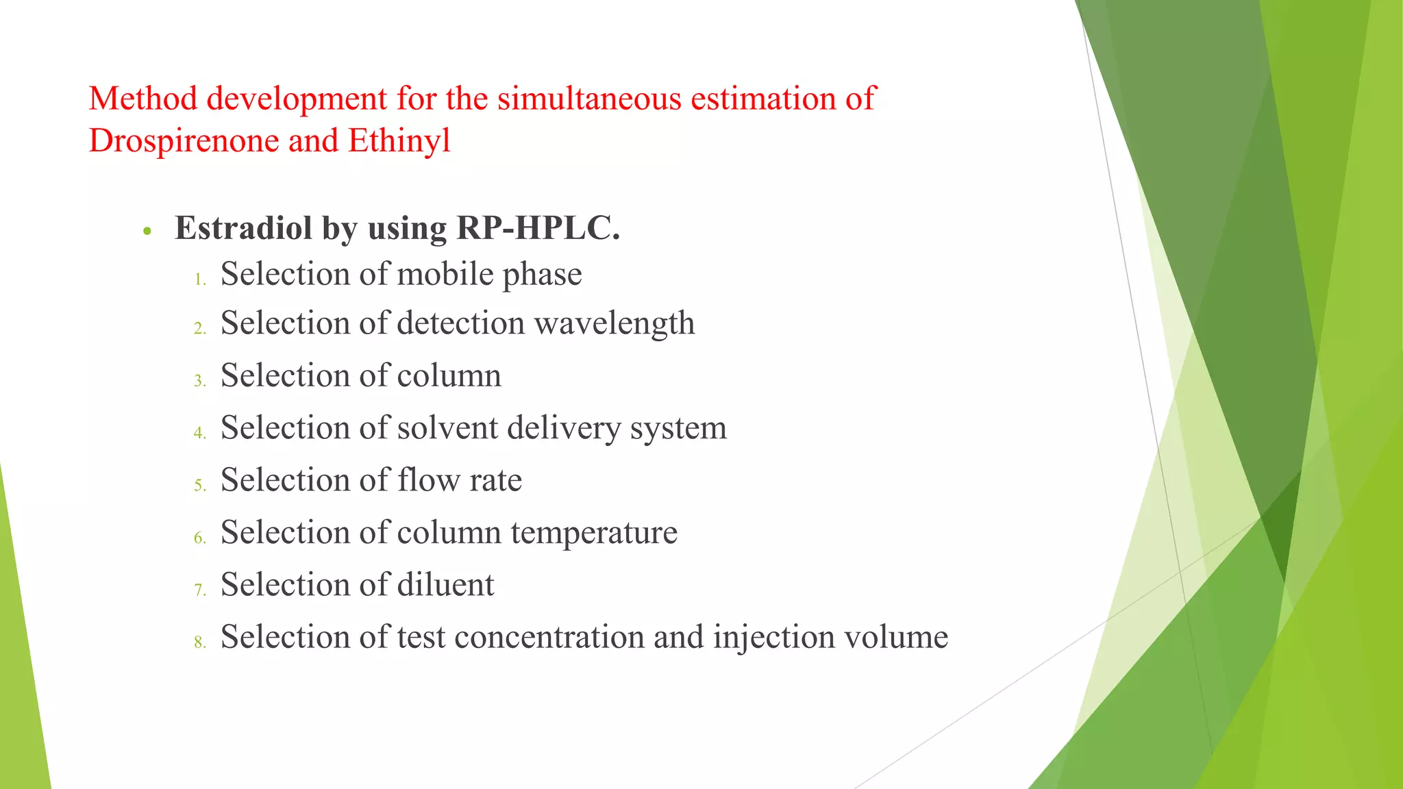 Simultaneous Estimation Of Uv Spectroscopy And Method Development And Validation For