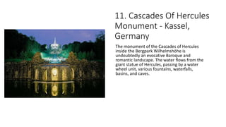 The 20 Most Beautiful Fountains in the World | PPTX