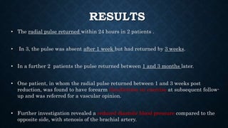 The pulseless pink hand after supracondylar fracture humerus | PPTX