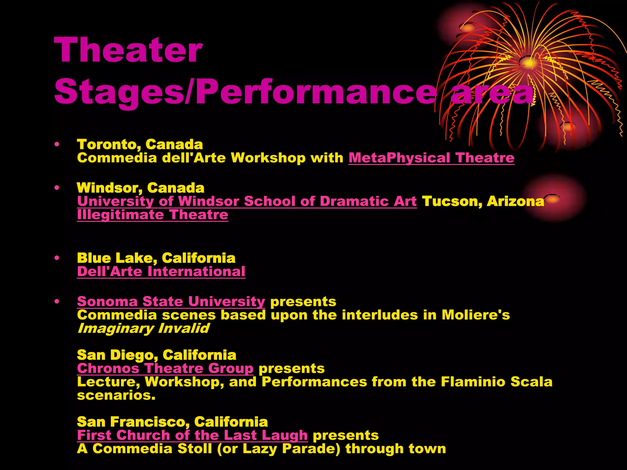 Commedia Dell'Arte | PPT