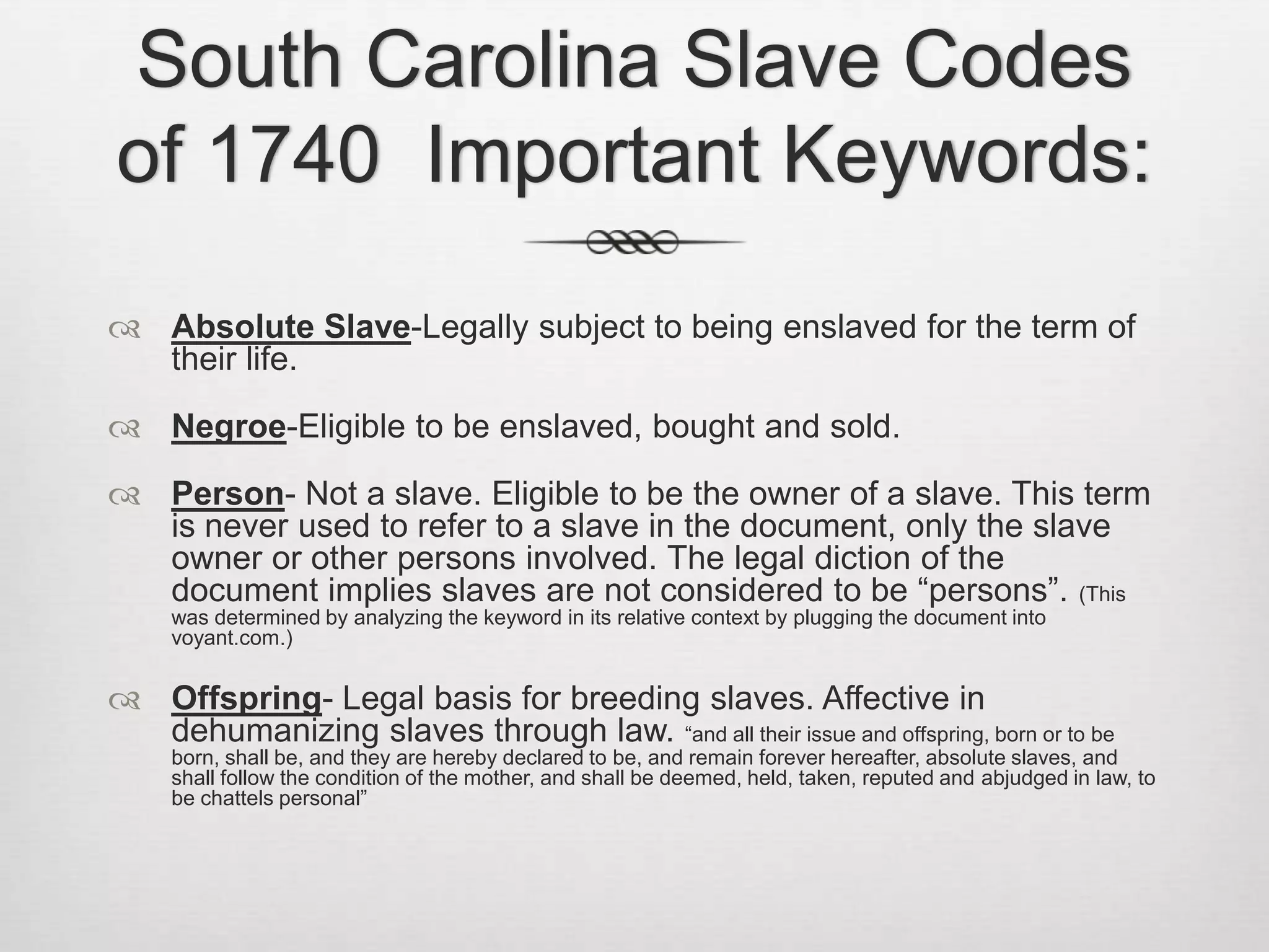 The Slaveholder | PPTX