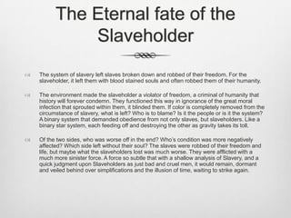 The Slaveholder | PPTX