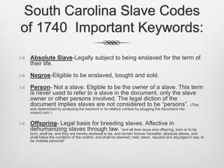 The Slaveholder | PPTX