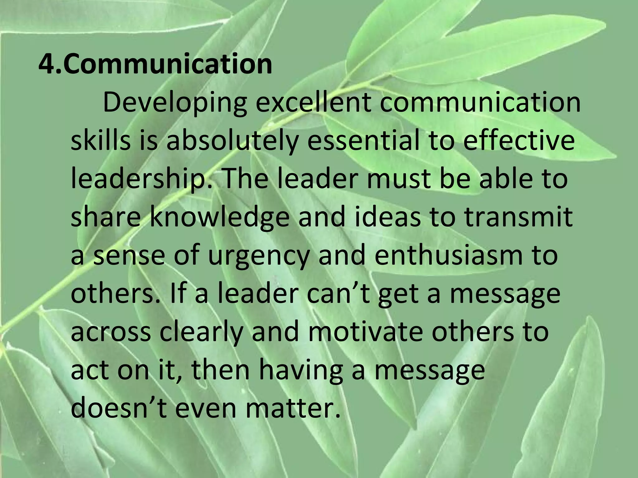 The 21 Indispensable Qualities of a Leader | PPT