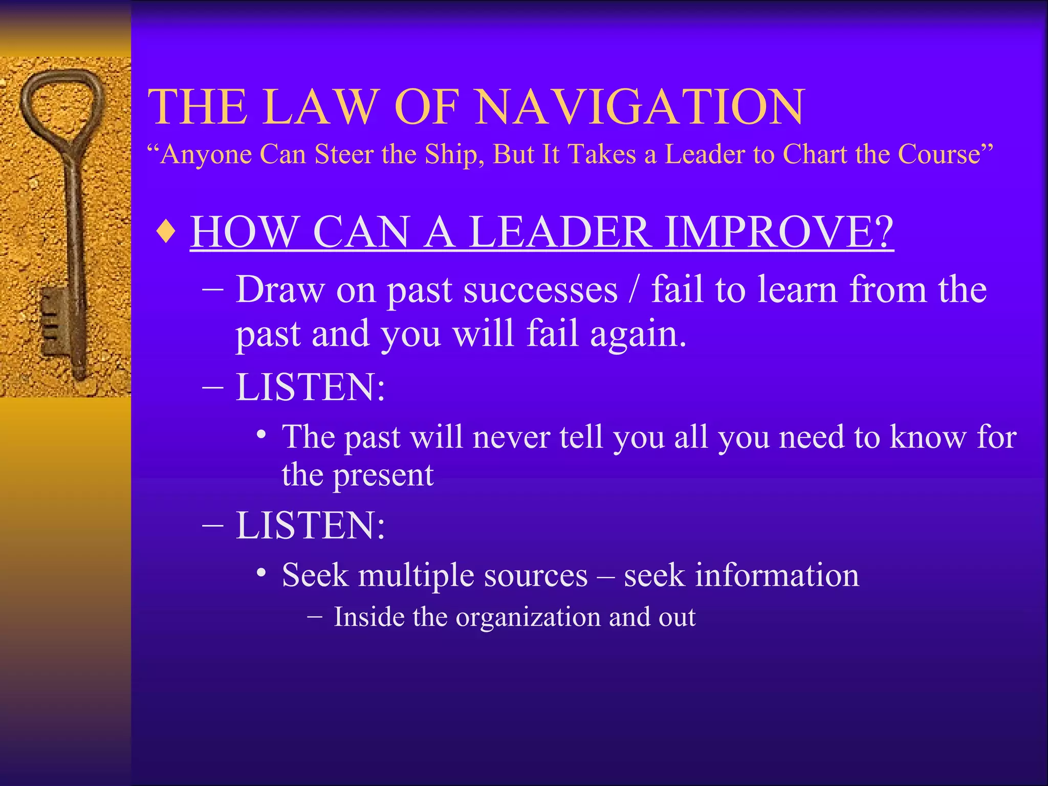 The 21 Irrefutable Laws Of Leadership | PPT