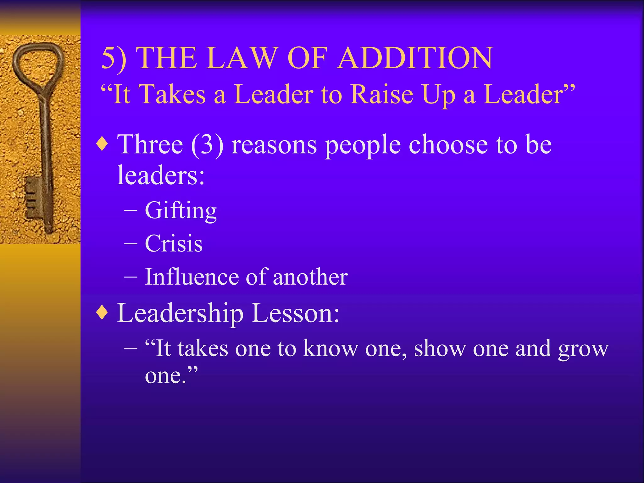 The 21 Irrefutable Laws Of Leadership | PPT