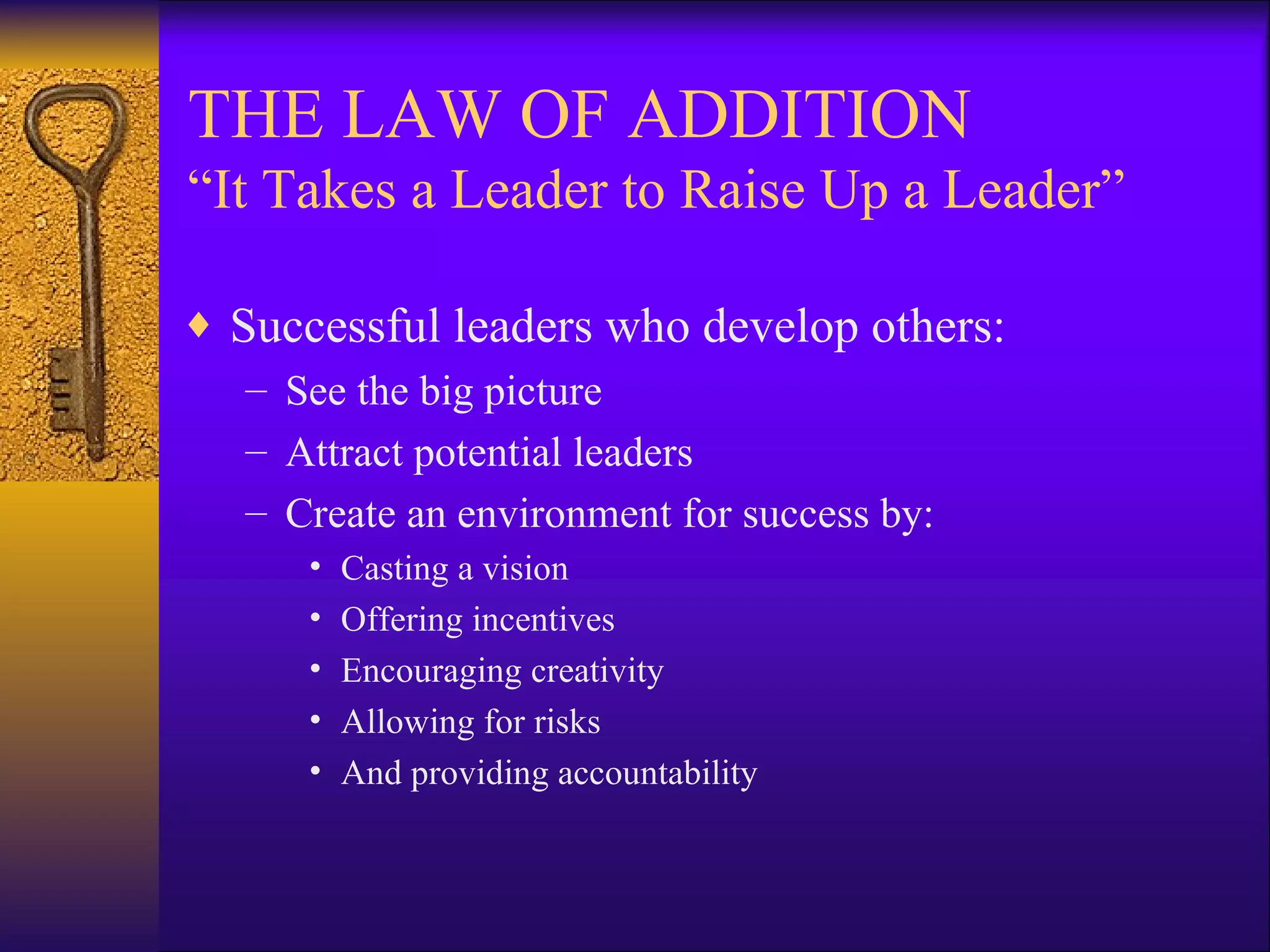 The 21 Irrefutable Laws Of Leadership | PPT