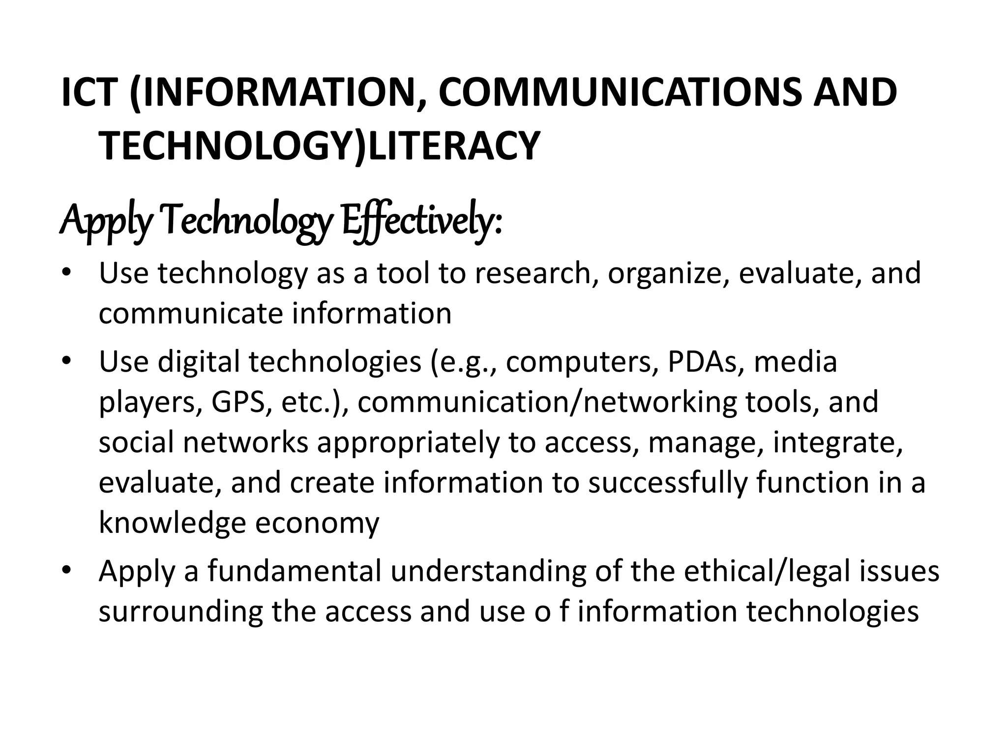 The 21st century digital learner and Integrating 21st Century Skills | PPTX