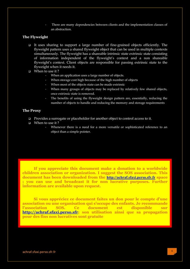 The 23 gof design patterns in java ,the summary | PDF