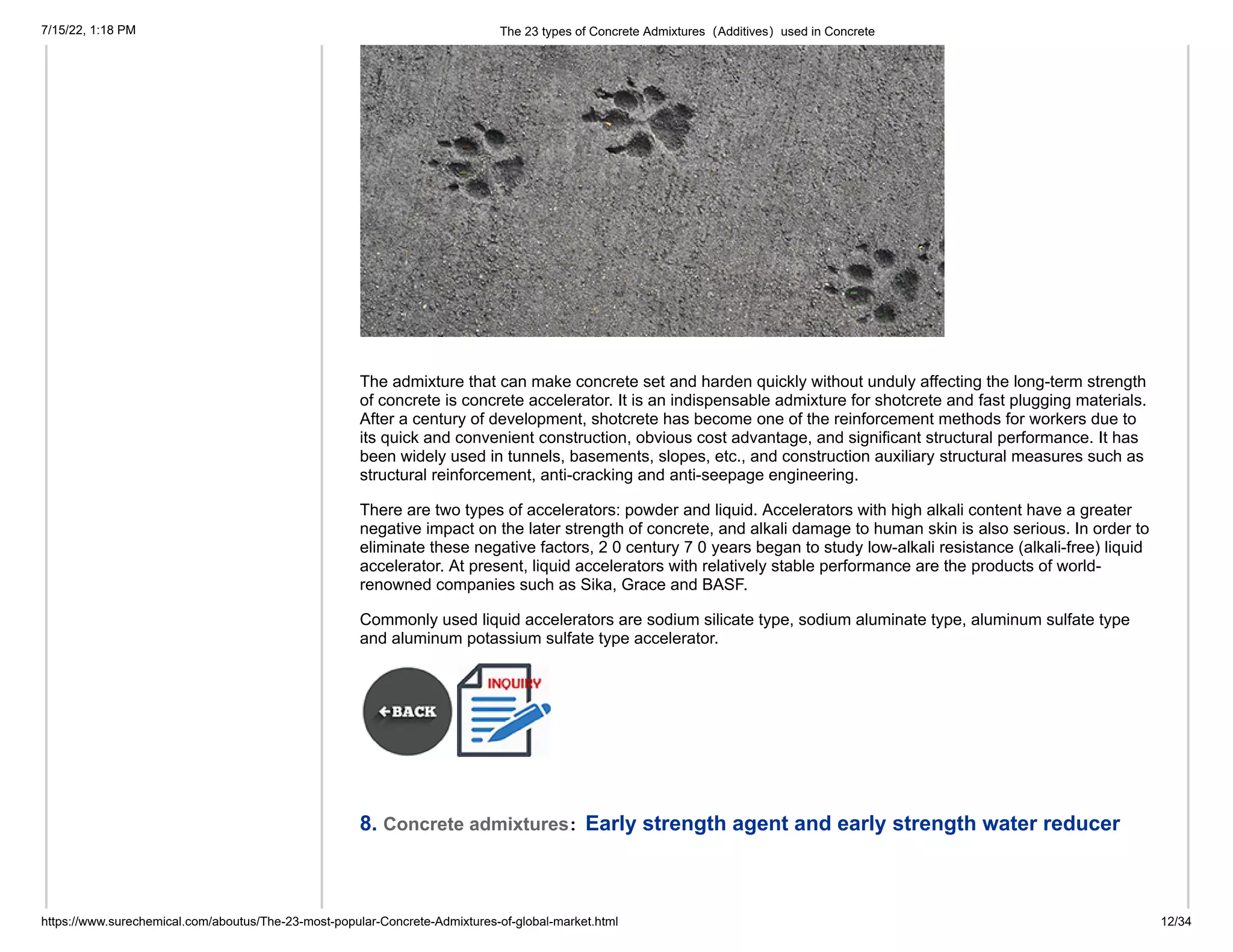 The 23 types of Concrete Admixtures（Additives）used in Concrete.pdf ...