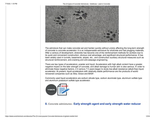 The 23 types of Concrete Admixtures（Additives）used in Concrete.pdf