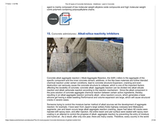 The 23 types of Concrete Admixtures（Additives）used in Concrete.pdf