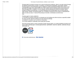 The 23 types of Concrete Admixtures（Additives）used in Concrete.pdf