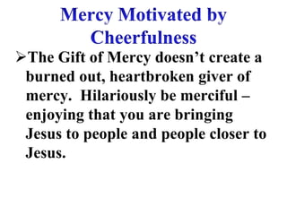 The 24 gifts of the holy spirit part 4 the motivational gifts 8-30-15 | PPT
