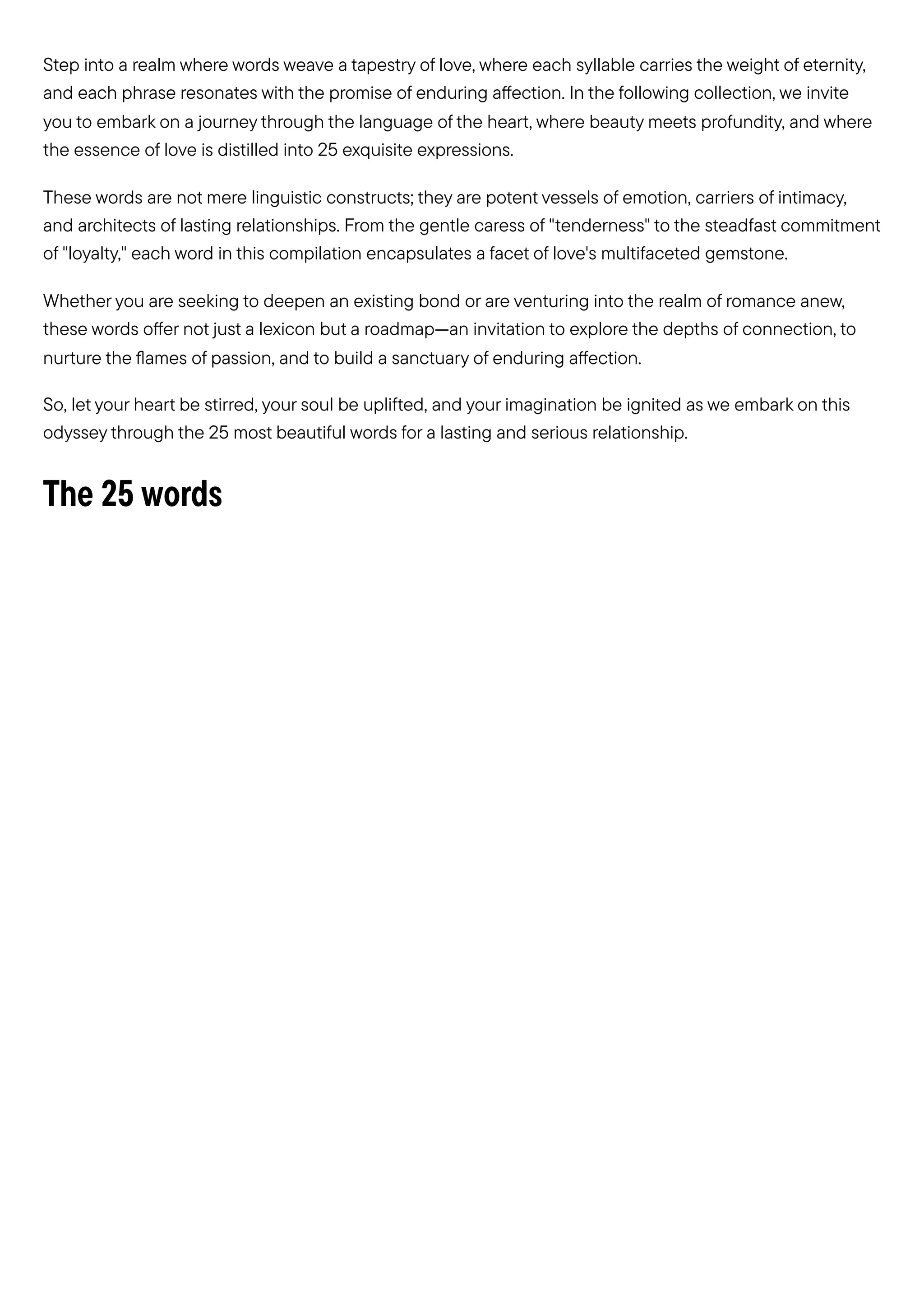 the 25 most beautiful words for a loving and lasting relationship.pdf