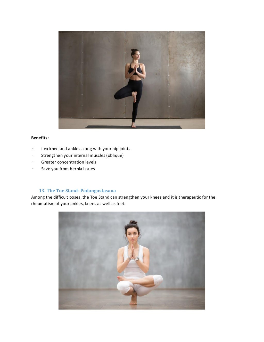 The 26 bikram yoga poses and benefits