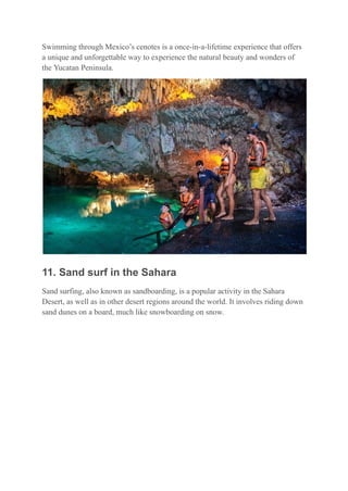 The 26 Most Adventurous Experiences Around the World.pdf