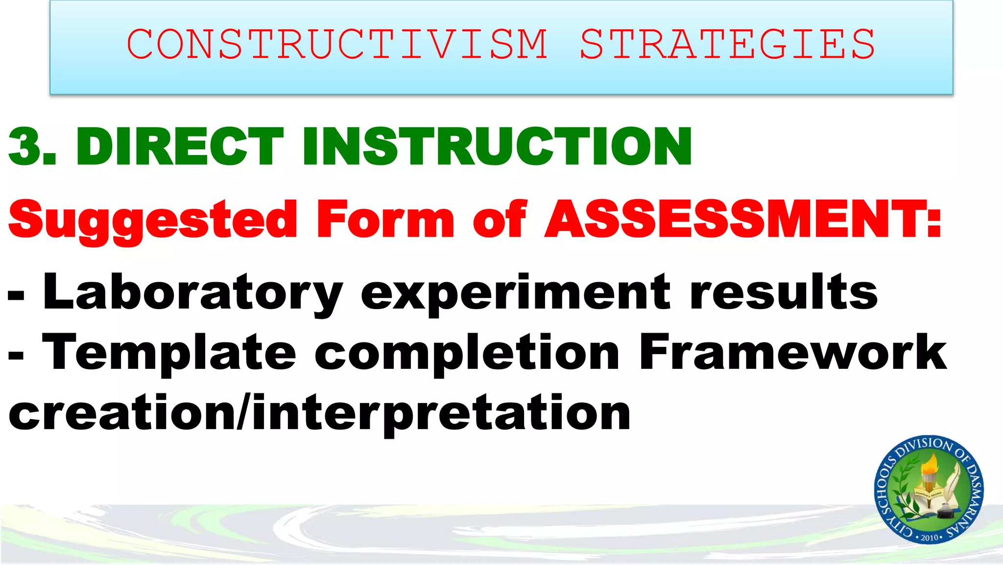 The 2 c 2i-1r pedagogical approaches | PPTX