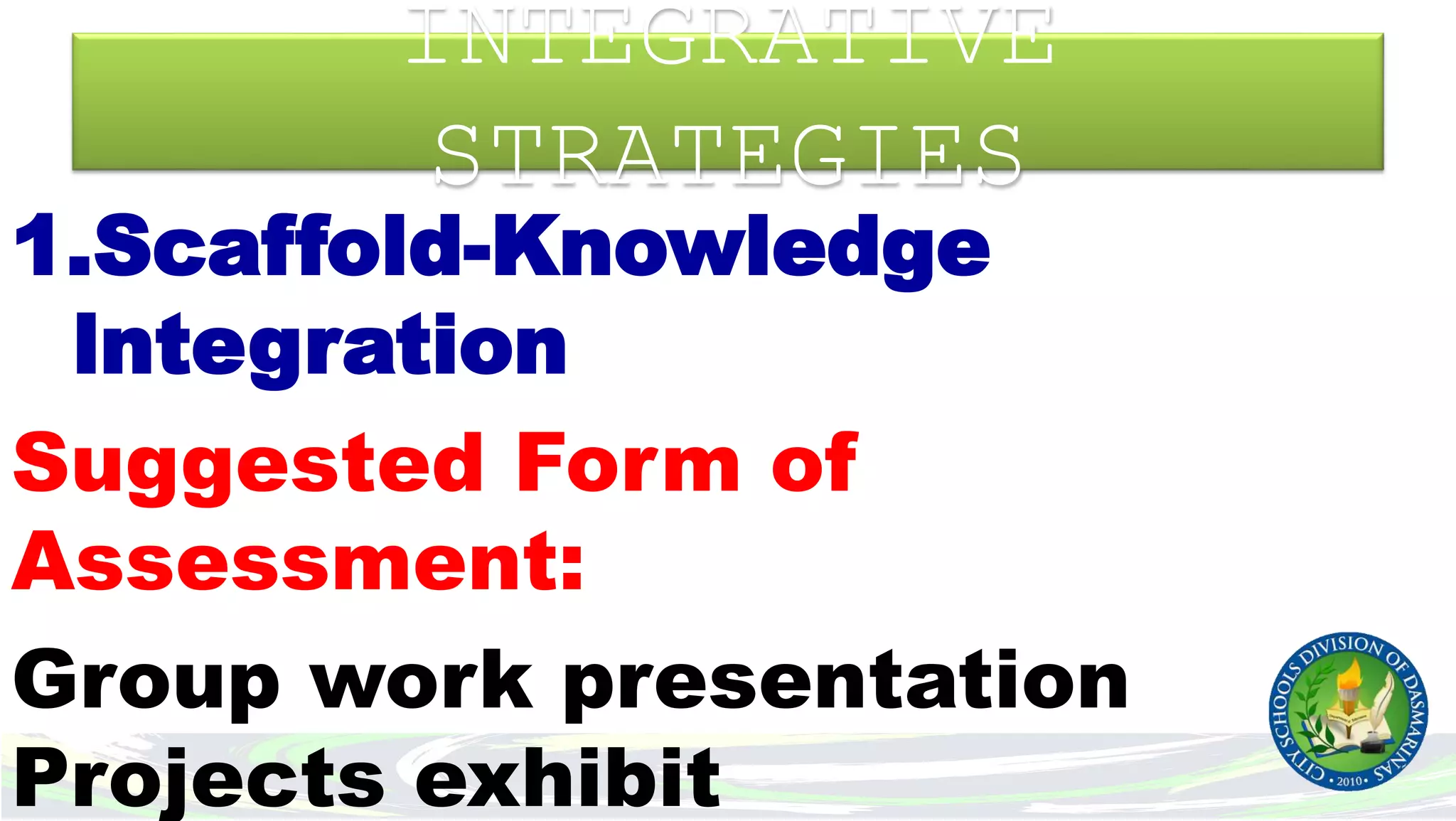 The 2 c 2i-1r pedagogical approaches | PPTX