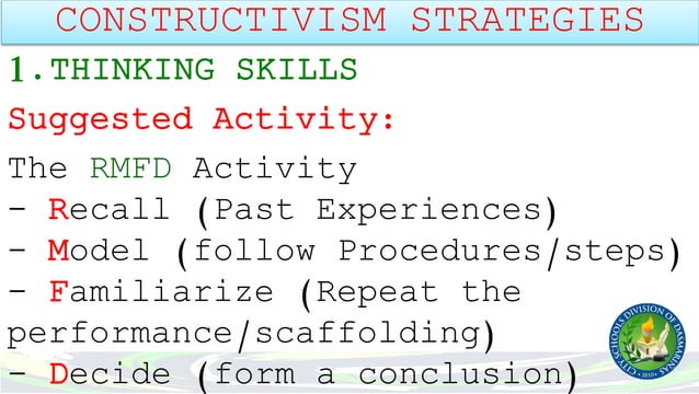 The 2 c 2i-1r pedagogical approaches | PPTX