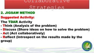 The 2 c 2i-1r pedagogical approaches | PPTX