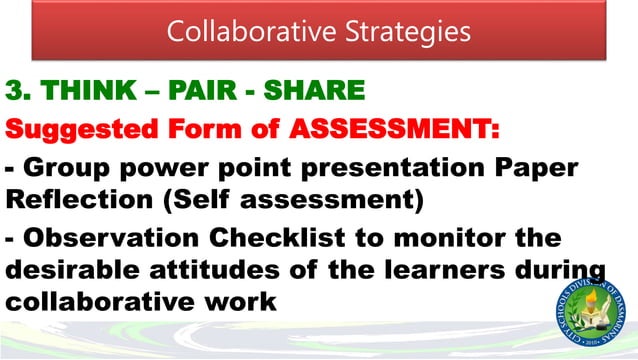 The 2 c 2i-1r pedagogical approaches | PPTX