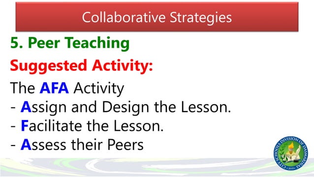 The 2 c 2i-1r pedagogical approaches | PPTX