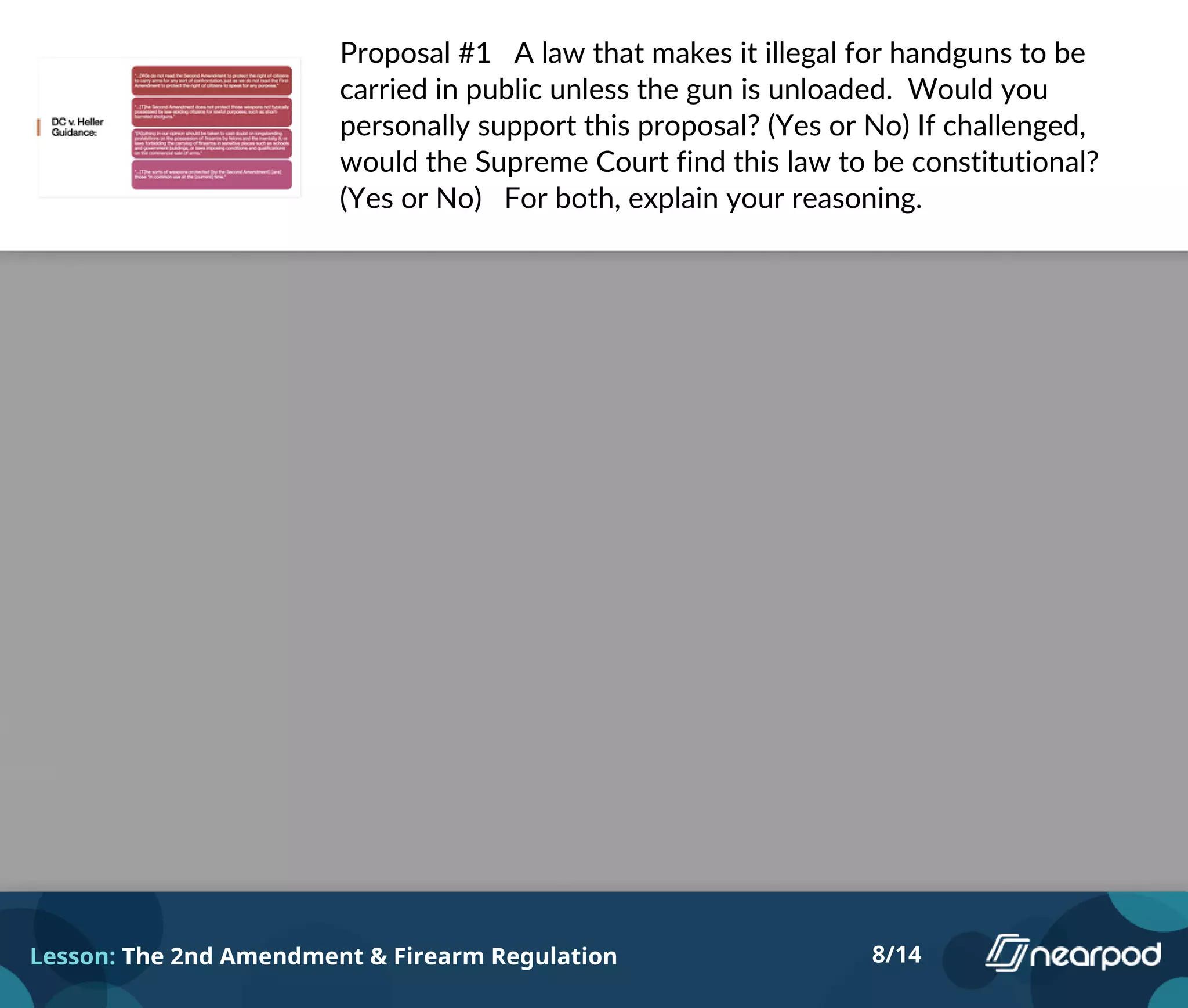 The 2nd amendment firearm regulation | PPT