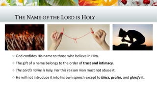 The 2nd Commandment | PPTX