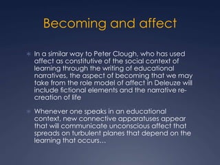 The 2 role model of affect | PPTX