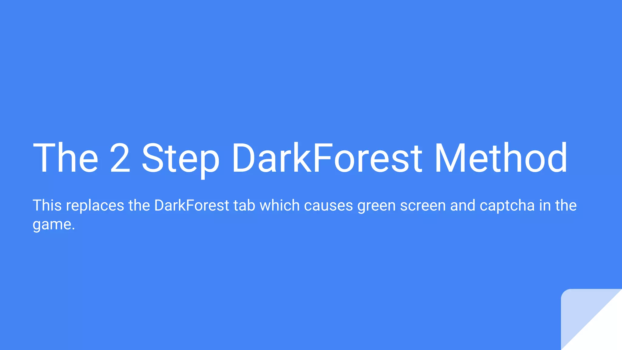 The 2 Step DarkForest Method.pdf