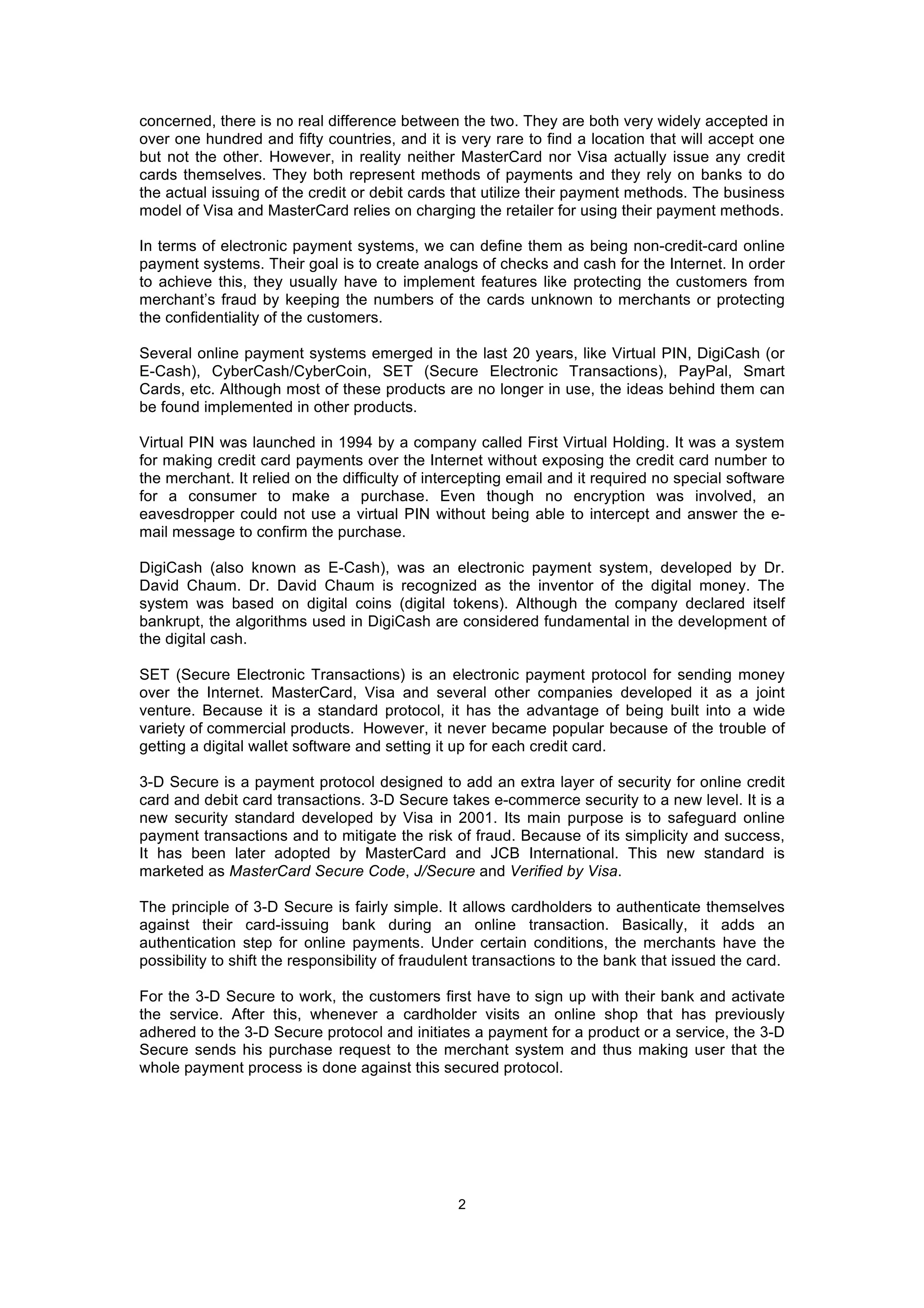 The 3-D Secure Protocol | PDF