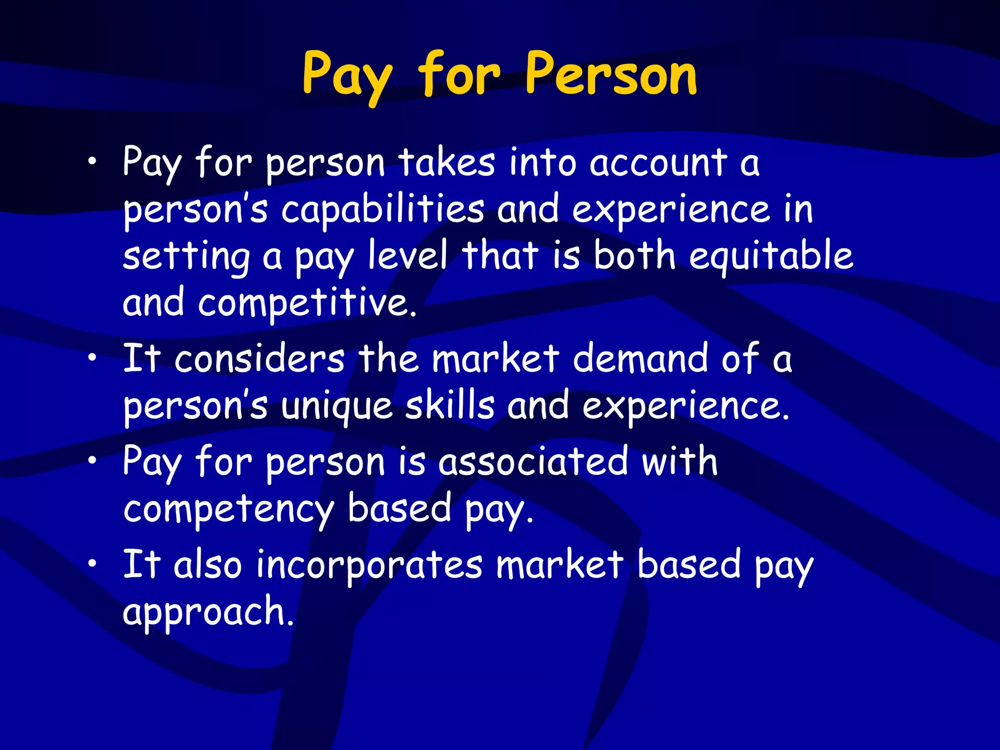 The 3 p compensation concept | PPT