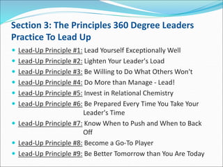 The 360-Degree Leader - Presentation.ppt
