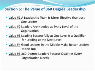 The 360-Degree Leader - Presentation.ppt