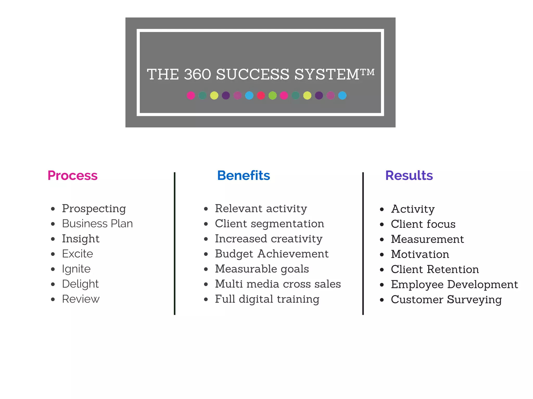 The 360 success systemTM | PDF